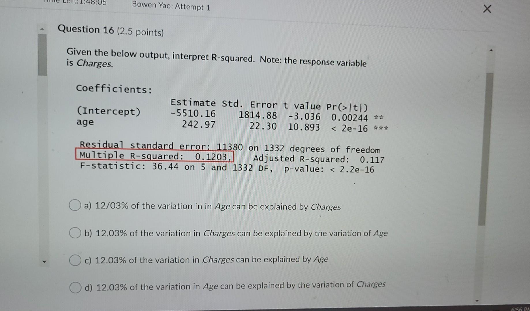 Solved y is total sales (unit is $000 's), x is number of | Chegg.com
