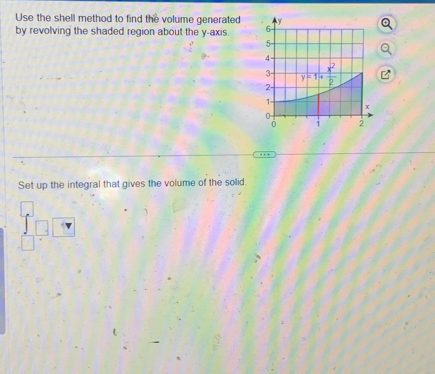 Solved Use the shell method to find the volume generated by | Chegg.com