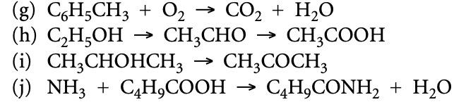 Solved 7. Name and classify the chemicals and write a | Chegg.com