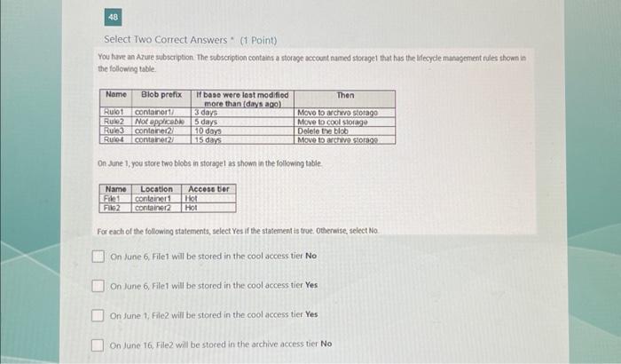 Solved Select Two Correct Answers - (1 Point) You fire an | Chegg.com