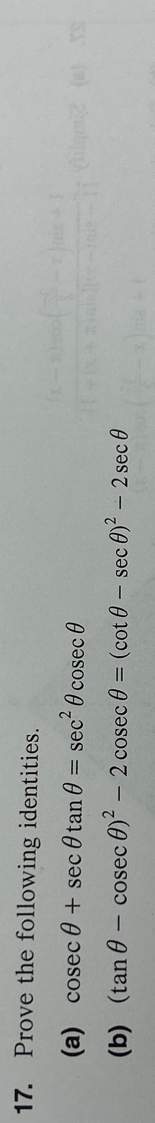 Solved Prove the following | Chegg.com Solved Prove the following | Chegg.com