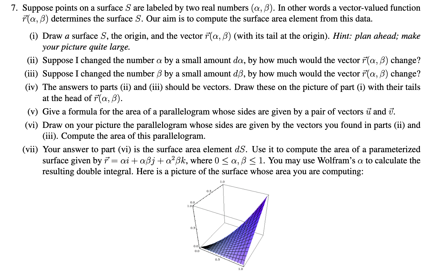 Solved Suppose points on a surface S ﻿are labeled by two | Chegg.com