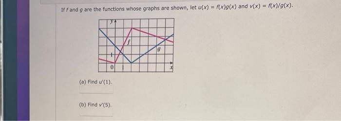 Solved If f and g are the functions whose graphs are shown, | Chegg.com