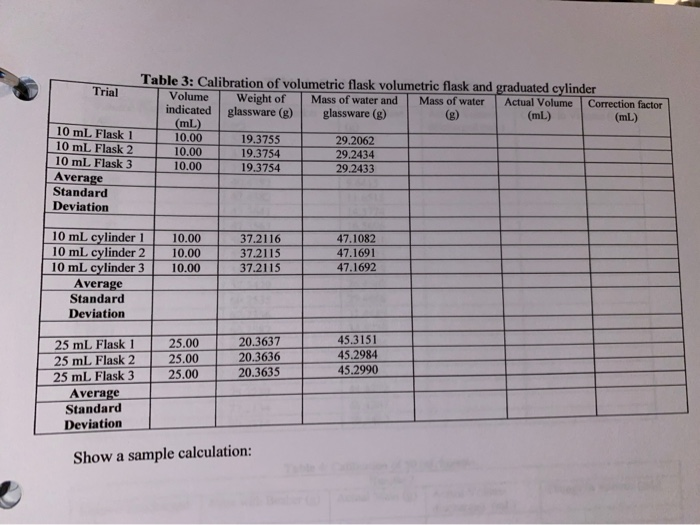 Solved hello! i just need one worked out especially the | Chegg.com