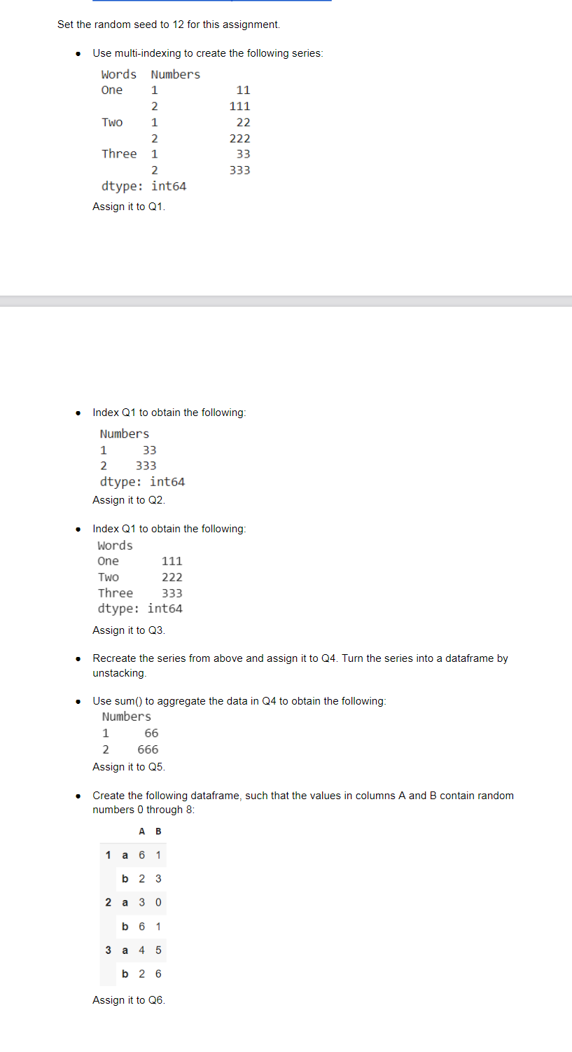 Solved Please answer Q6 ﻿step by step (Python). ﻿The | Chegg.com