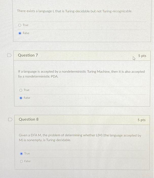 Solved There exists a language L that is Turing-decidable | Chegg.com