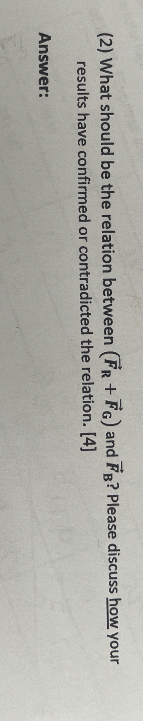 Solved (2) ﻿What should be the relation between | Chegg.com