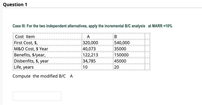 Solved Question 5 Case II: For the two independent | Chegg.com