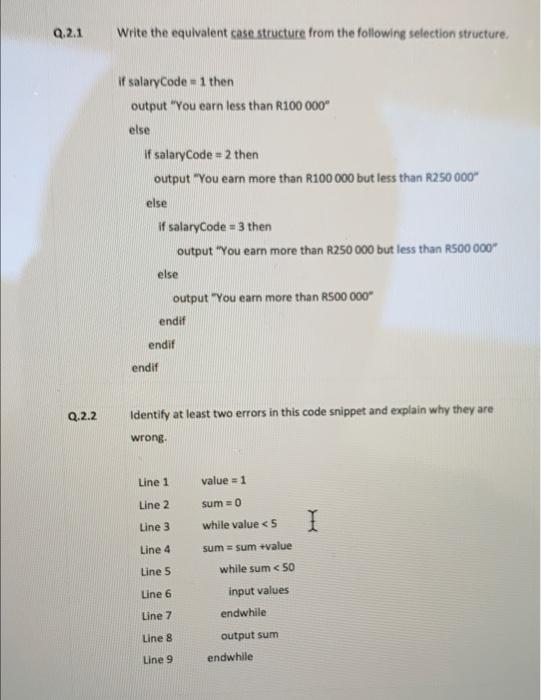 Solved Q.1.2 Q.1.3 Q.1.4 Write the following mathematical | Chegg.com