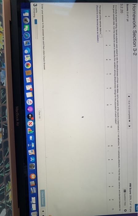 Solved Homework Section 3 2 Score Of Save 6 Of 10
