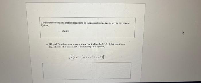 Solved Problem 1 Linear Regression [30 Pts] Suppose That
