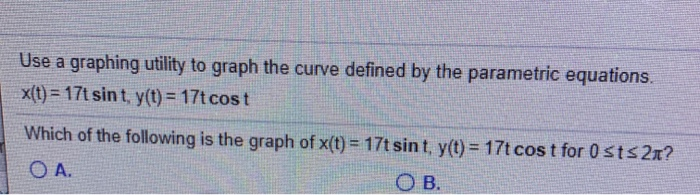 Solved Use a graphing utility to graph the curve defined by | Chegg.com