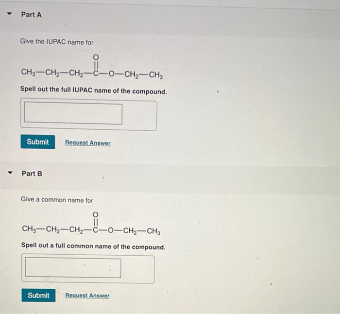 Solved Give the IUPAC name for Spell out the full IUPAC name | Chegg.com