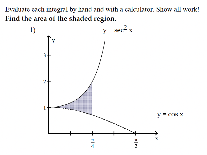 Solved Evaluate each integral by hand and with a calculator. | Chegg.com