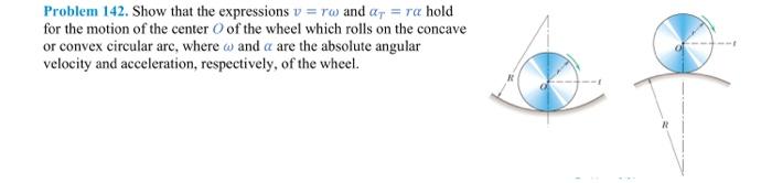 Solved Show that the expressions v = rw and alphaT = r alpha | Chegg.com