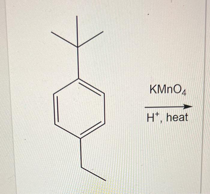 Solved 1. KMnO4, HO−, heat 2. H3O+1. KMnO4, 2. H3O+HO−, | Chegg.com
