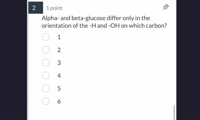 Solved Alpha- and beta-glucose differ only in the | Chegg.com