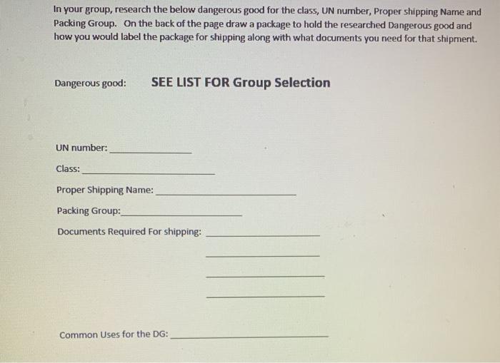 UN 1504 UN 3480 UN 2977 1 & 2 3&4 Calcium | Chegg.com