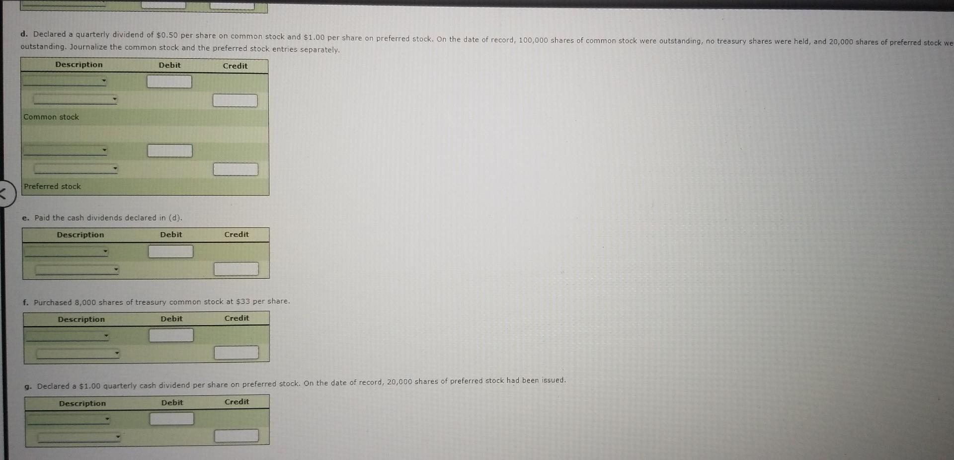 Solved Comprehensive Problem 4 Part 1: Selected transactions | Chegg.com