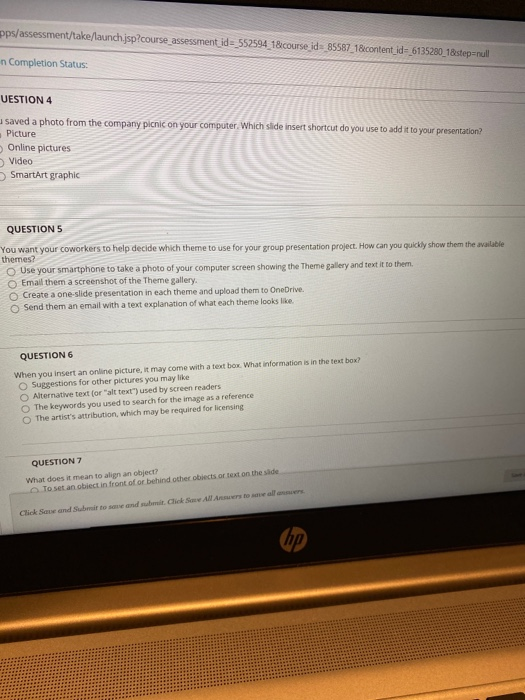 Solved pps/assessment/take/launch jsp?course assessment | Chegg.com