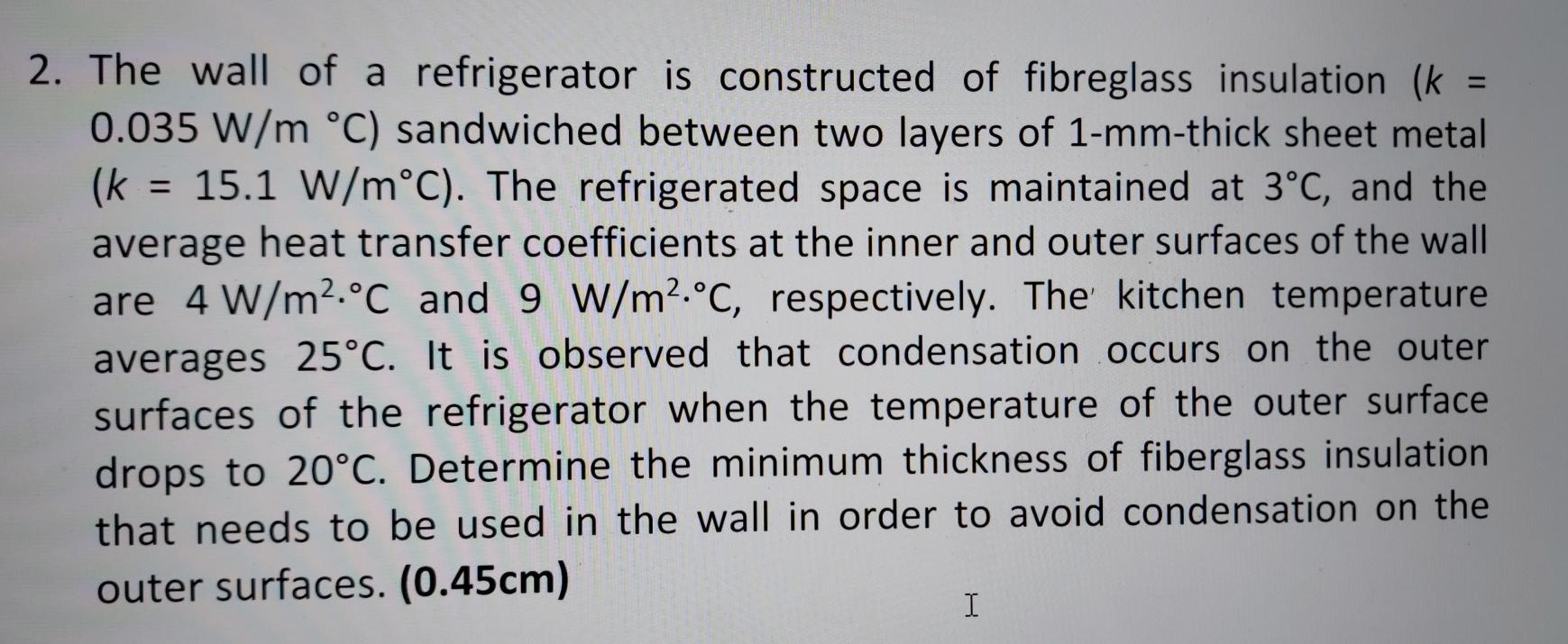 Solved this is a heat transfer question evolving conduction. | Chegg.com