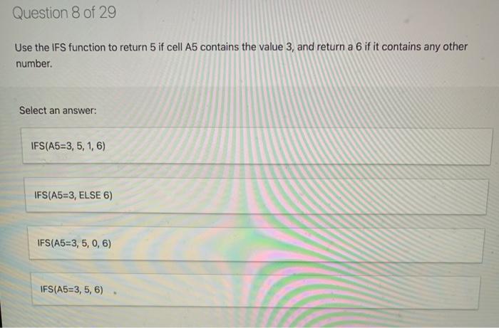 Solved Question 2 of 29 To select all blank cells in a list, | Chegg.com