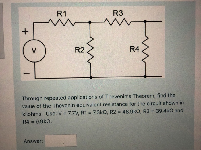 Solved R1 M R3 M. + m V R2 R4 Through repeated applications | Chegg.com