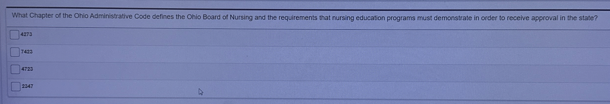 Solved What Chapter of the Ohio Administrative Code defines | Chegg.com