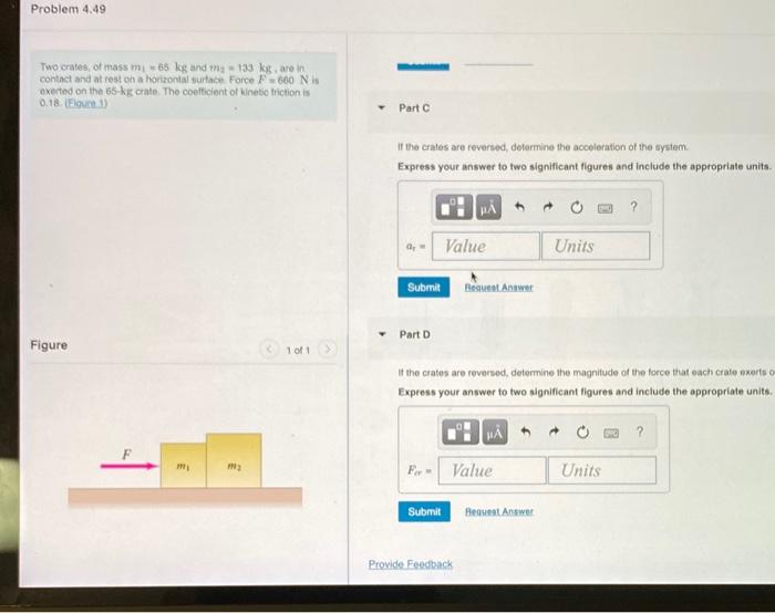 Solved MasteringPhysics: HW5 The Figure Shows A Block (me | Chegg.com