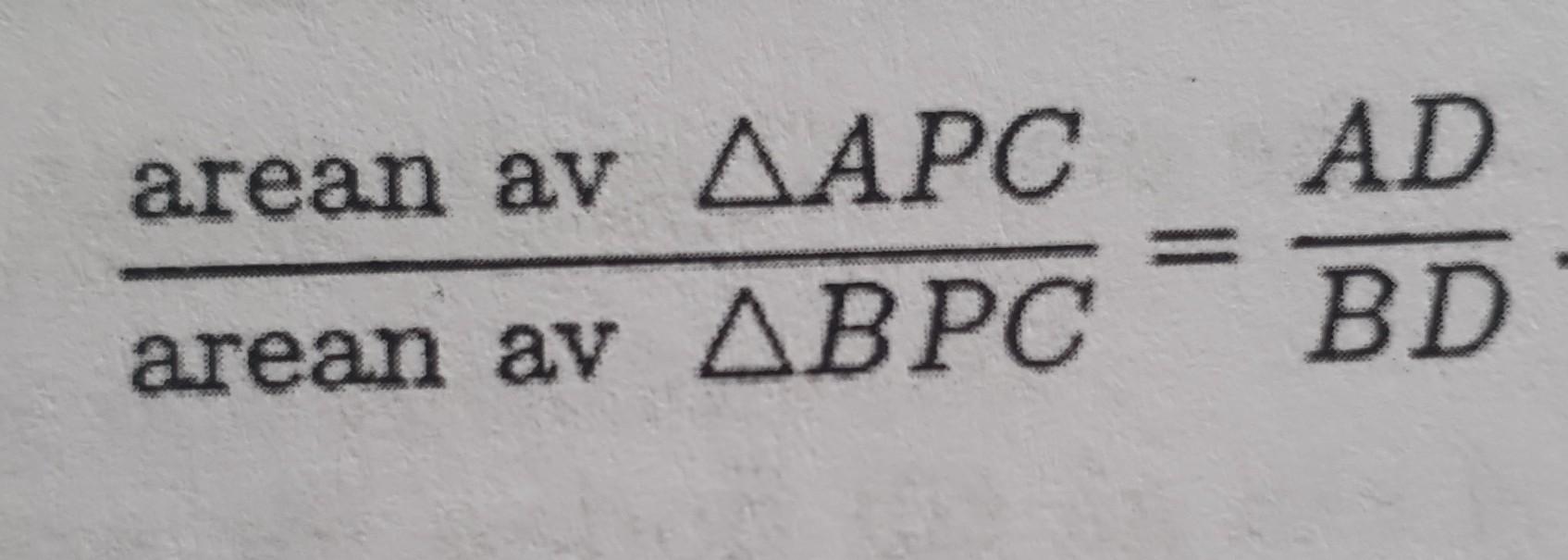 Solved Let P be any point in triangle ABC. CP intersects AB | Chegg.com