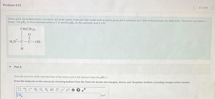 Solved shown The pKk lor the protonated amine is 232 and the | Chegg.com