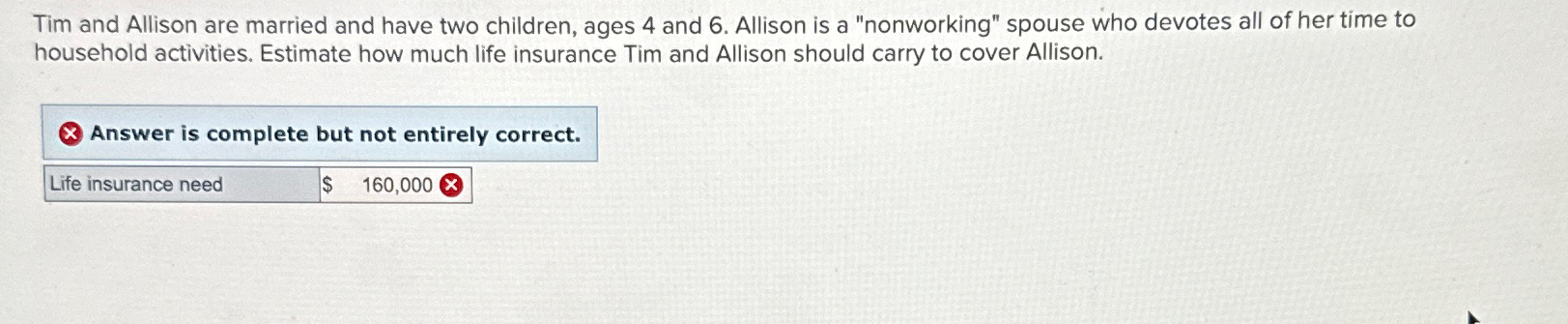 Solved Tim and Allison are married and have two children, | Chegg.com