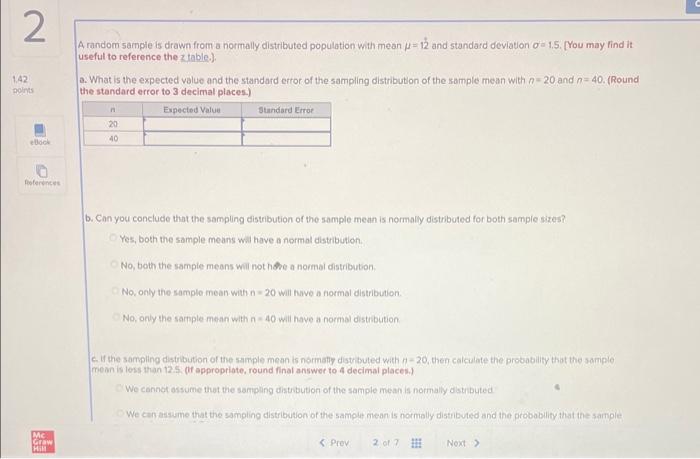 Solved random sample is drawn from a normally distributed | Chegg.com