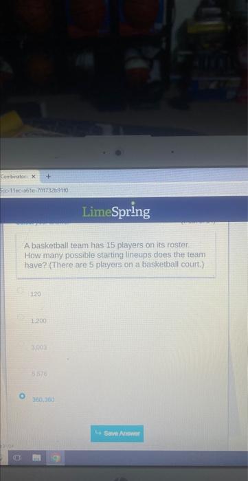 Solved A basketball team has 15 players on its roster. How | Chegg.com