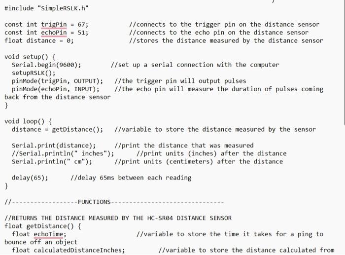 Solved Code In Arduino Ide For Ti Rslk Max Msp432 Please 
