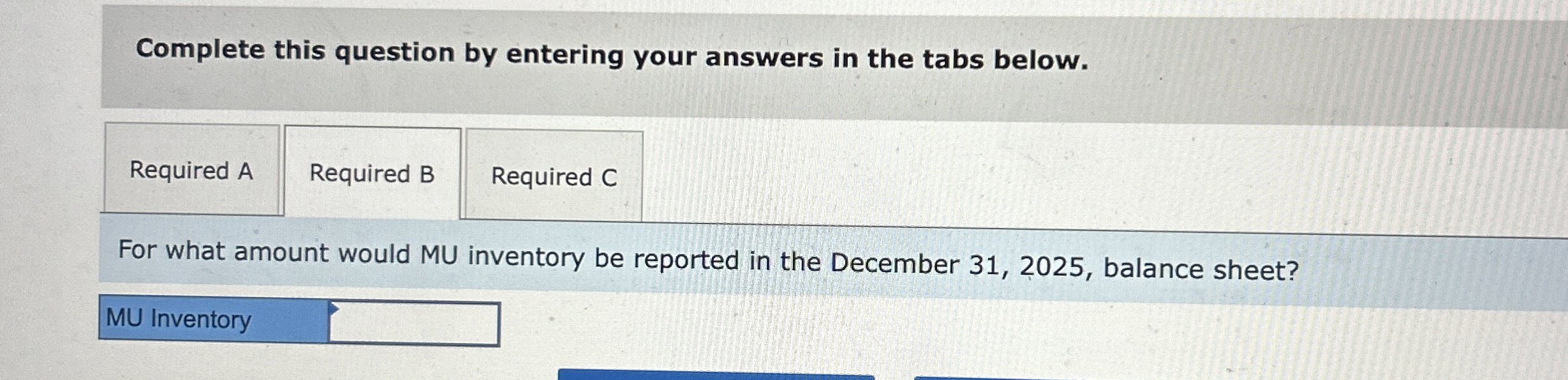 Required information[The following information | Chegg.com