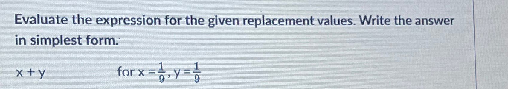 Solved Evaluate the expression for the given replacement | Chegg.com