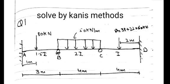 Solved solve by kanis methods al SOKNim -38+22 26 km PORN 2m | Chegg.com
