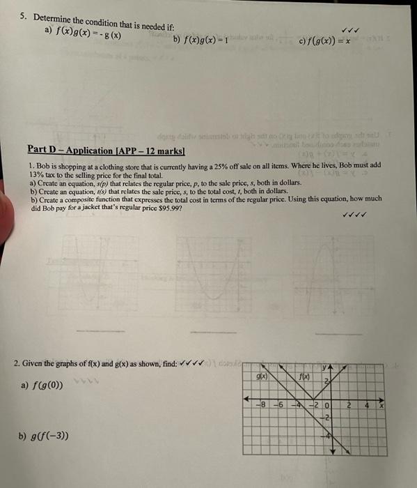 Solved 5. Determine the condition that is needed if: a) | Chegg.com