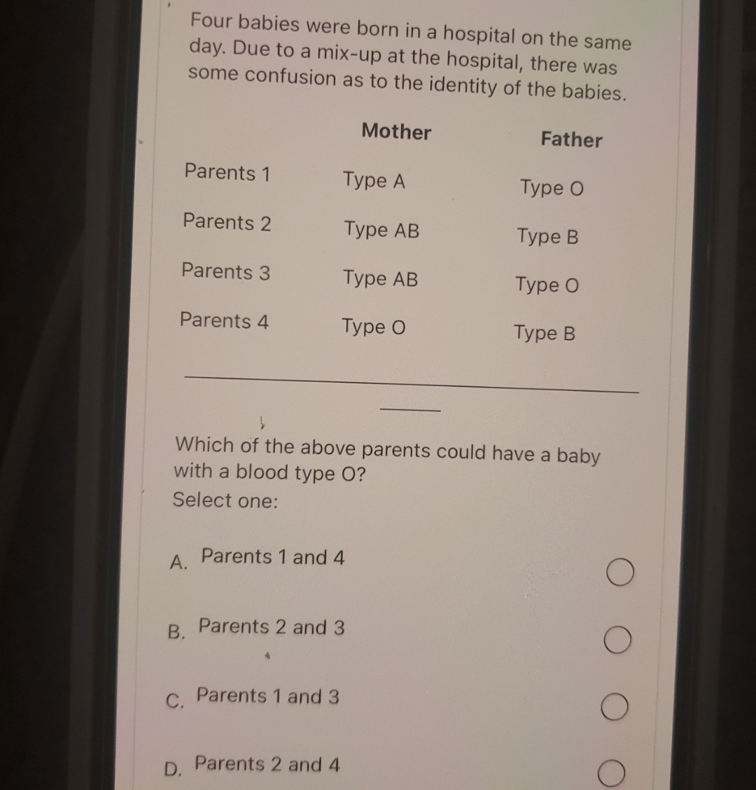 Solved Four babies were born in a hospital on the same day. | Chegg.com