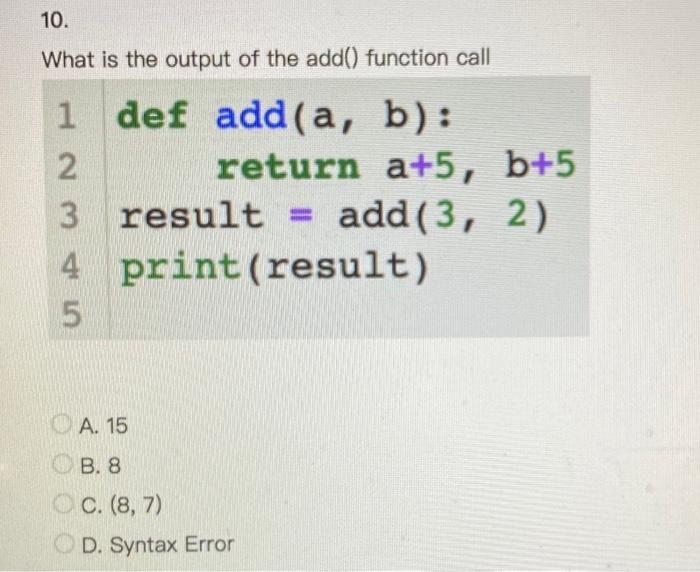 Solved What will the following program print? | Chegg.com