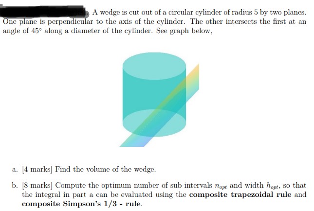 Solved Composite trapezoidal rule and Simpson's 1/3 ﻿rule. | Chegg.com