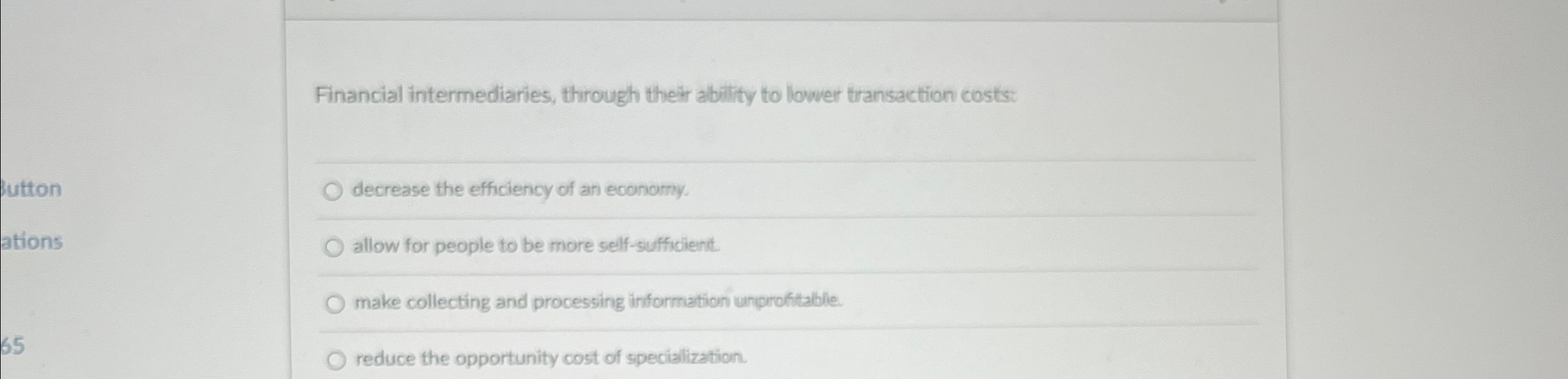 Solved Financial intermediaries, through their ability to | Chegg.com