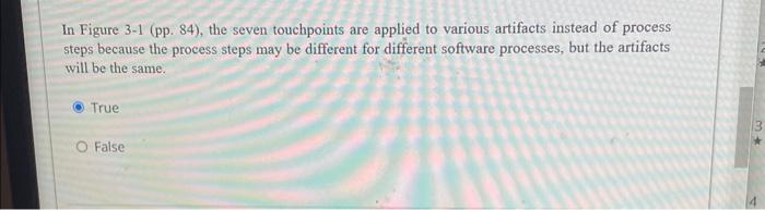 Solved In Figure 3-1 (pp. 84), the seven touchpoints are | Chegg.com