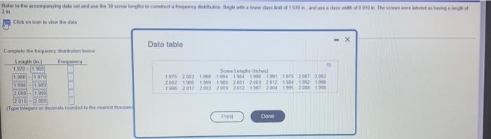 Solved Refer to the accompanying data set and use the 30 | Chegg.com