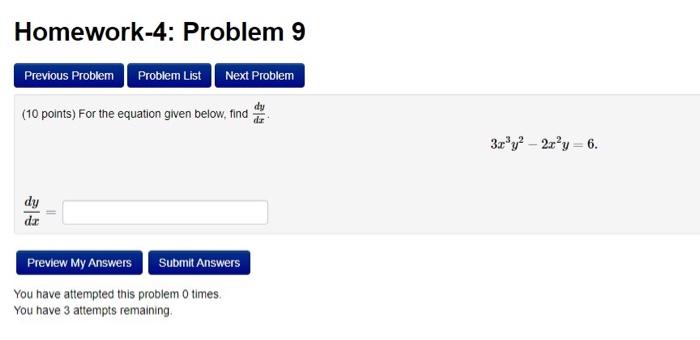 Solved Homework-4: Problem 9 Previous Problem Problem List | Chegg.com
