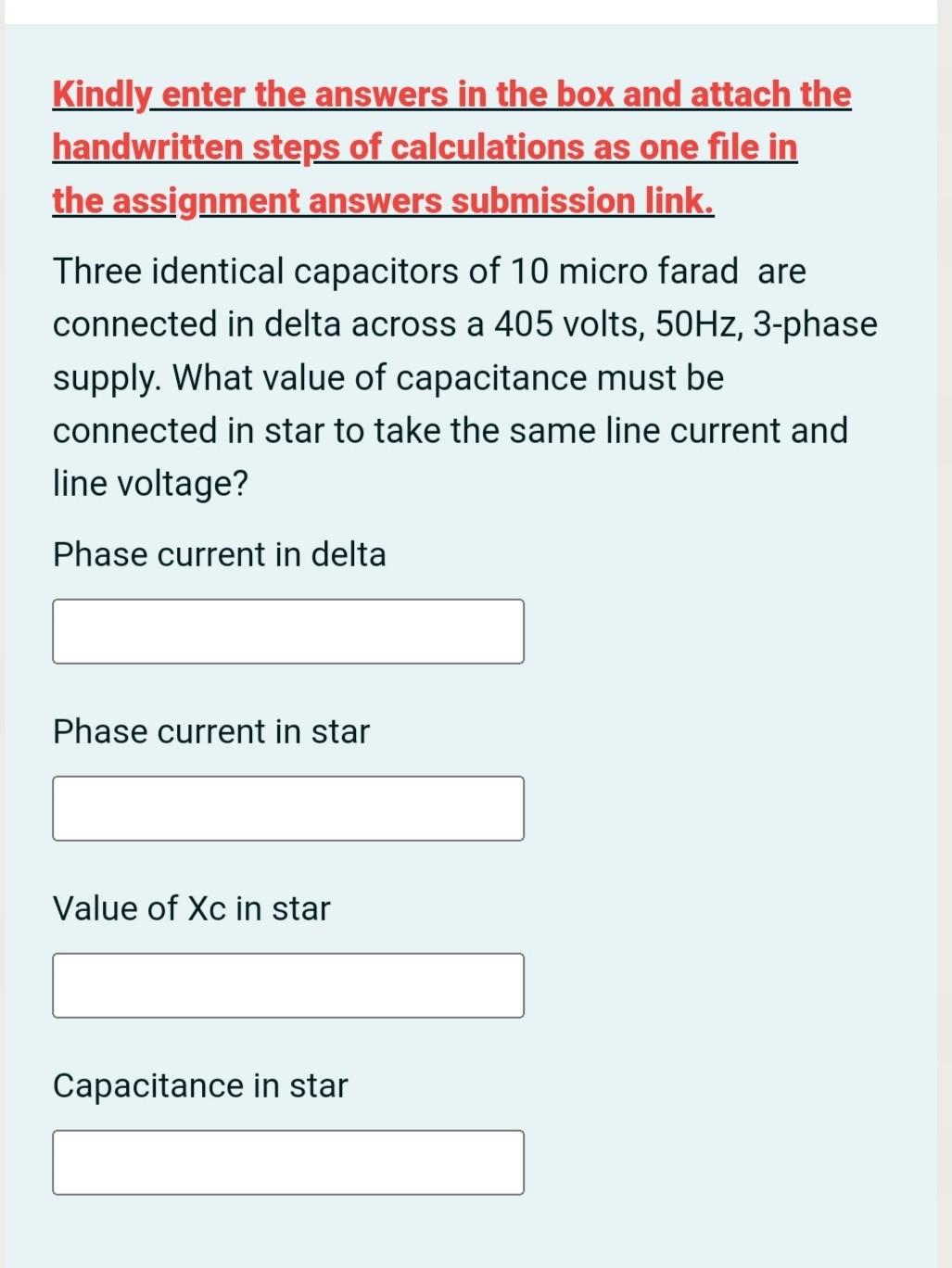 Solved Kindly enter the answers in the box and attach the | Chegg.com