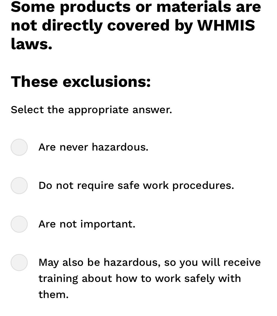 Solved Some products or materials are not directly covered | Chegg.com