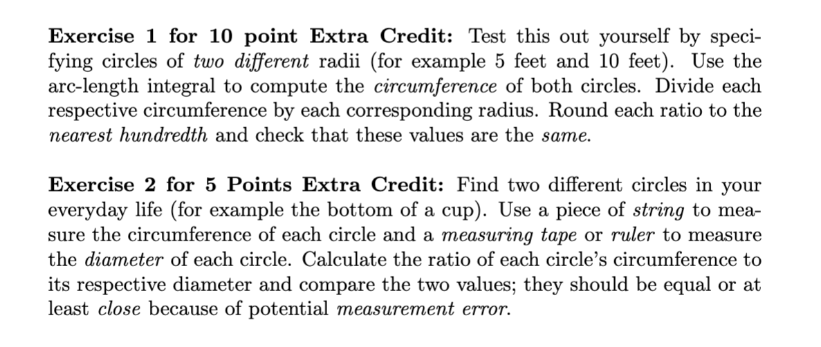 Solved Exercise 1 for 10 point Extra Credit: Test this out | Chegg.com