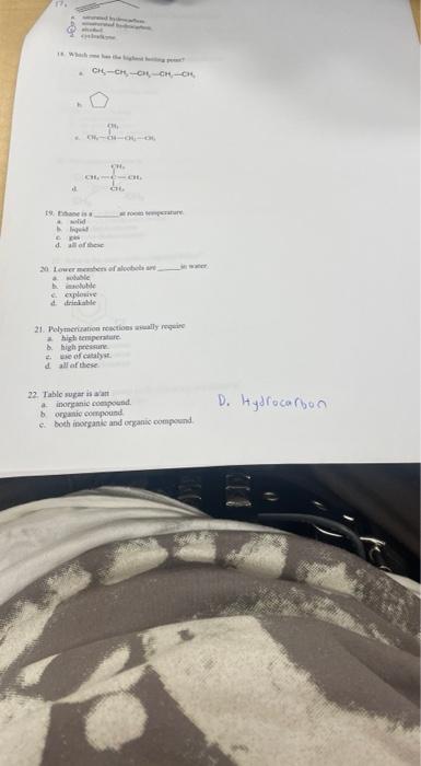 Solved + CHC2−Cr,−CHCH2−Crt3−CHCl4 in. to thase is : in | Chegg.com